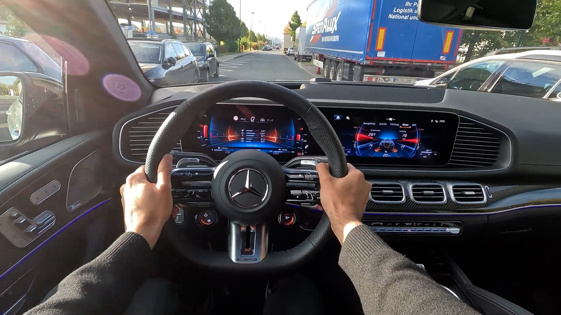 GLE53 Hybrid Coupe Autobahn Experience