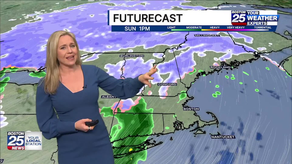 Boston25 Weather: Sunday Morning Forecast