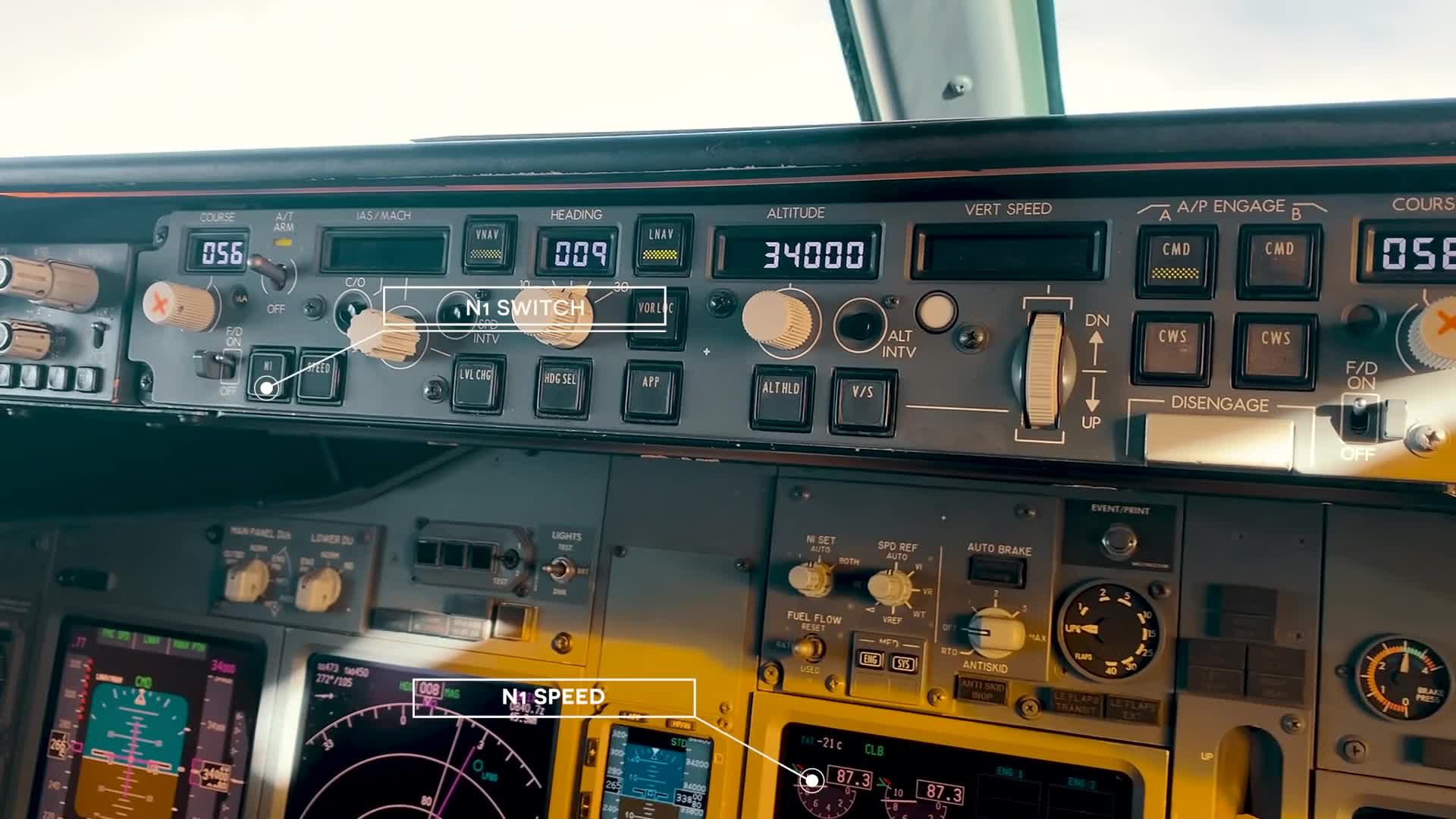 How the autopilot works - Boeing 737