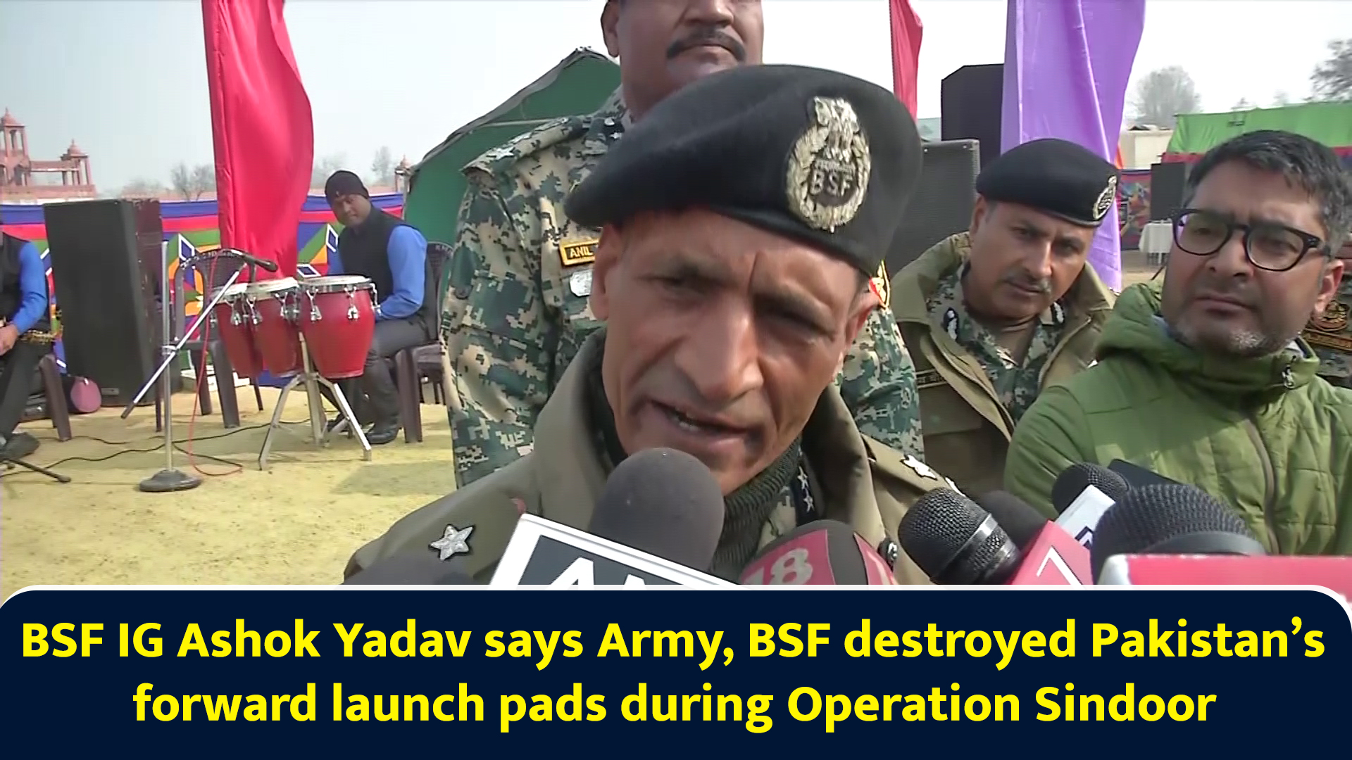 BSF IG Ashok Yadav says Army, BSF destroyed Pakistan’s forward launch ...