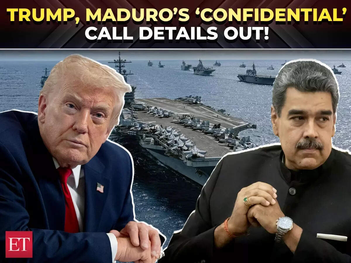 Trump-Maduro meeting soon? Report reveals ‘Secret call’ amid US ...