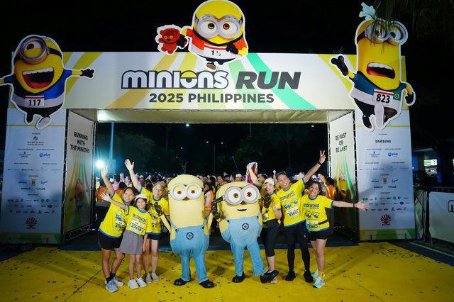 15,000 runners go bananas in Minions Run 2025