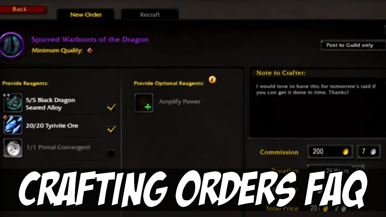 Arbeitsaufträge in Dragonflight! So funktioniert das System der ...