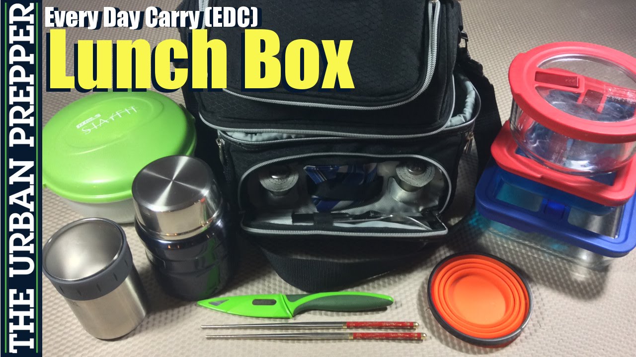 Packing an everyday carry lunch box for work or school