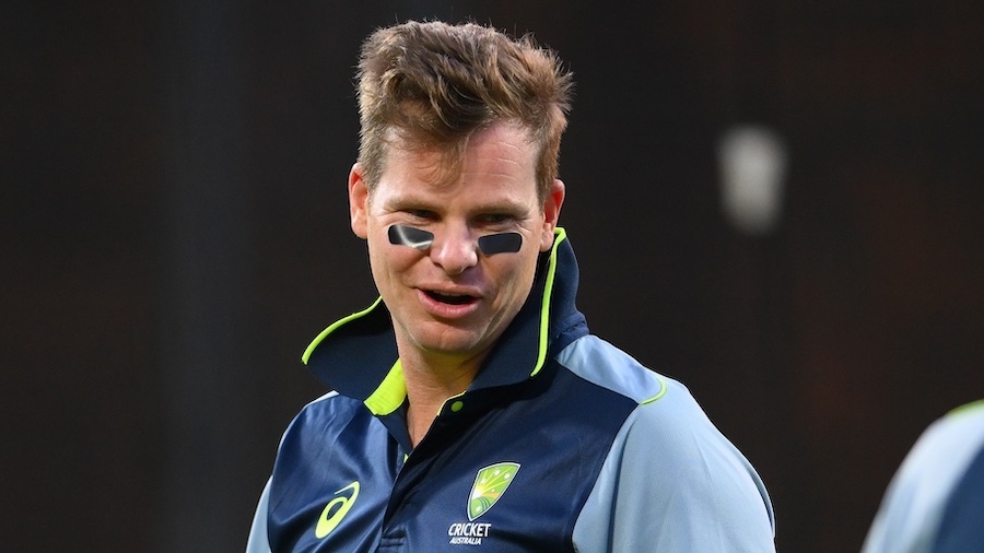 Steven Smith bats with 'eye blacks' ahead of pink-ball challenge