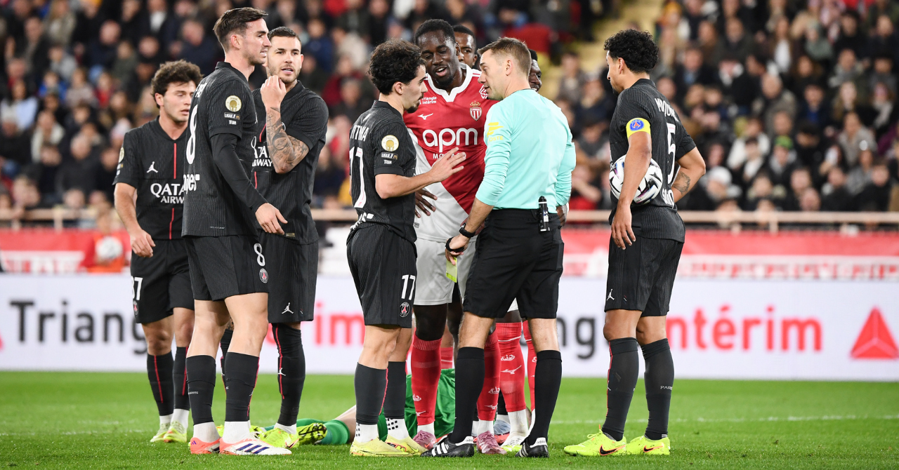 Monaco-PSG, l’arbitrage fait scandale