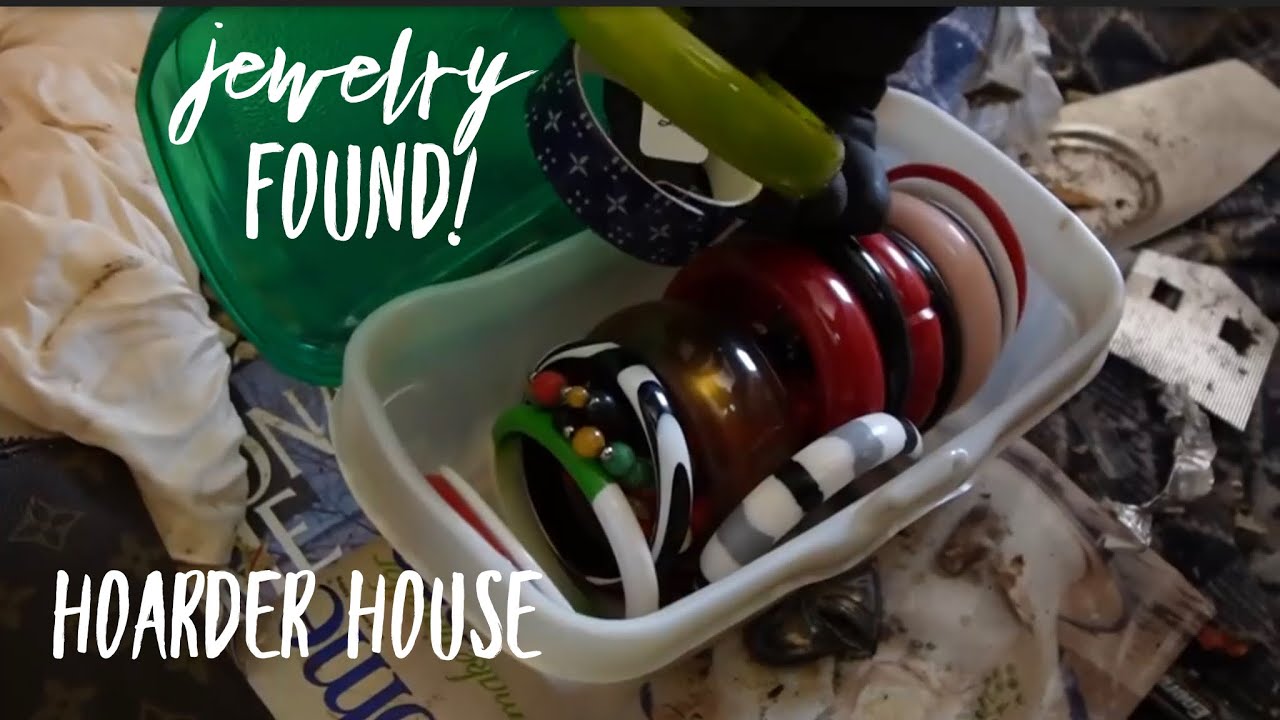 Found a Jewelry Box in the HOARD | Hoarder House | Pt 18