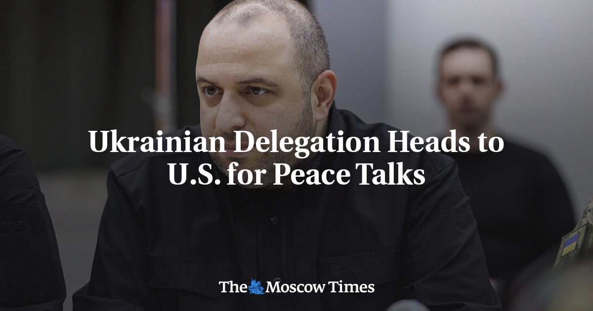 Ukrainian Delegation Heads to U.S. for Peace Talks