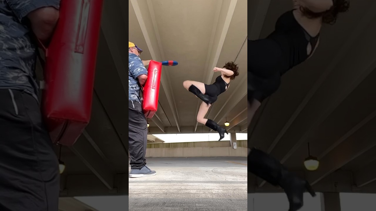 The Best Jump Front Snap Kick! Spinning Back Fist!