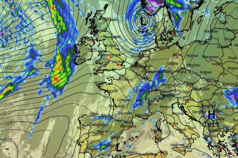 Met Eireann weather warning for 3 Irish counties as UK braces for snow ...
