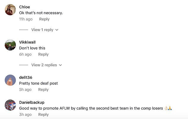 Women's footy star slammed for controversial TikTok video after the ...