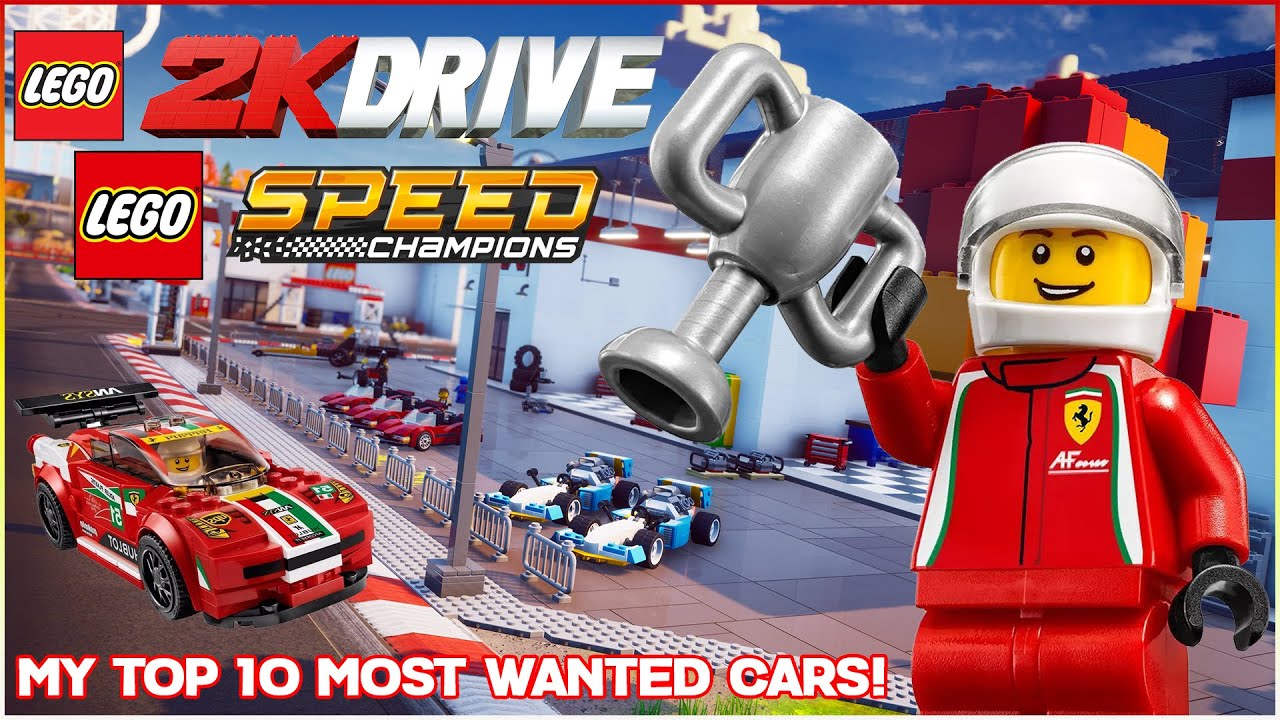 Lego 2K Drive - My top 10 most wanted Lego Speed Champions cars
