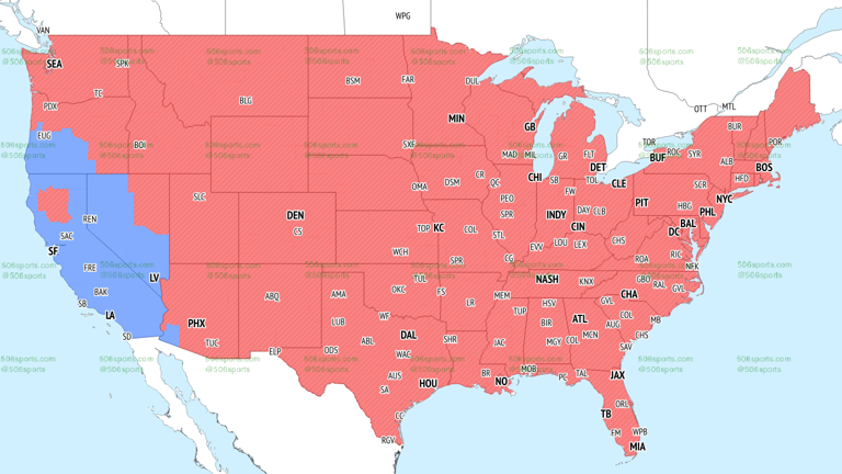 NFL Week 13 coverage maps: Which games are Fox, CBS broadcasting?