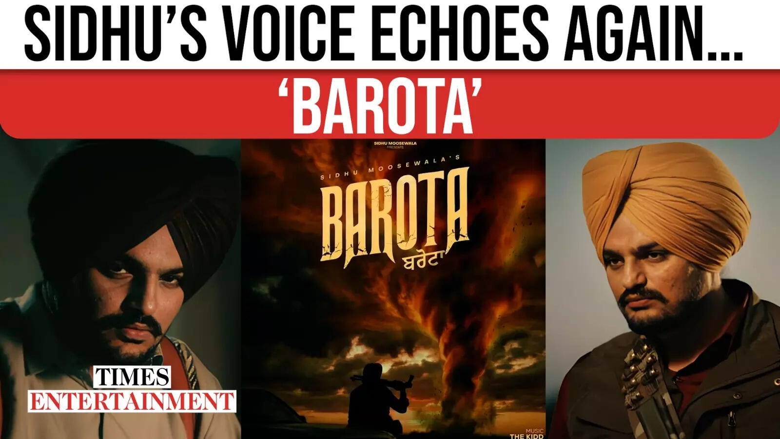 Sidhu Moosewala’s New Song 'Barota' Drops 3 Years After His Demise!