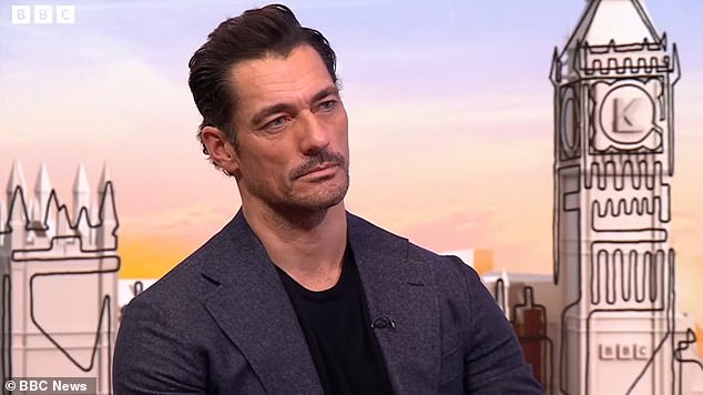 Male model David Gandy roasts Peppa Pig's father Daddy Pig for ...