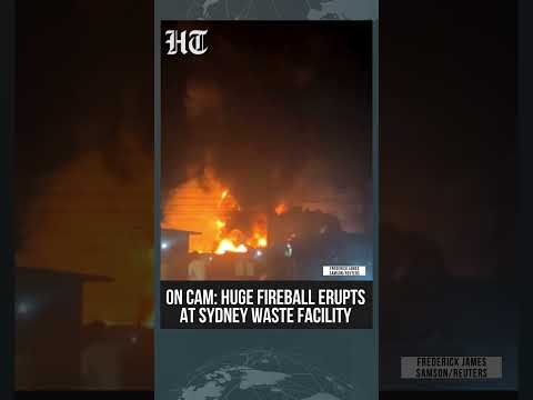 Jaw-Dropping Footage Captures Moment Huge Fireball Erupted At Sydney ...
