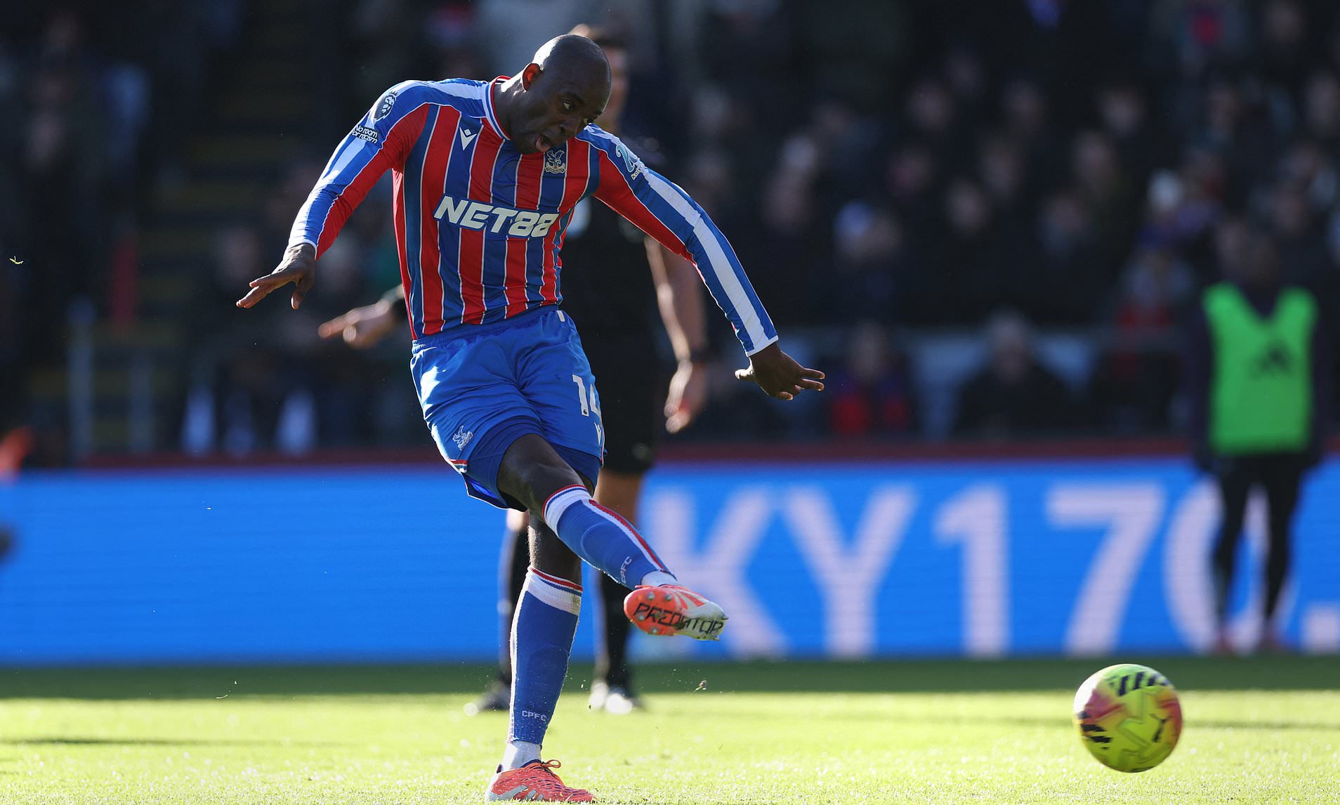 Fans fume after Jean-Philippe Mateta gets to RETAKE penalty despite ...