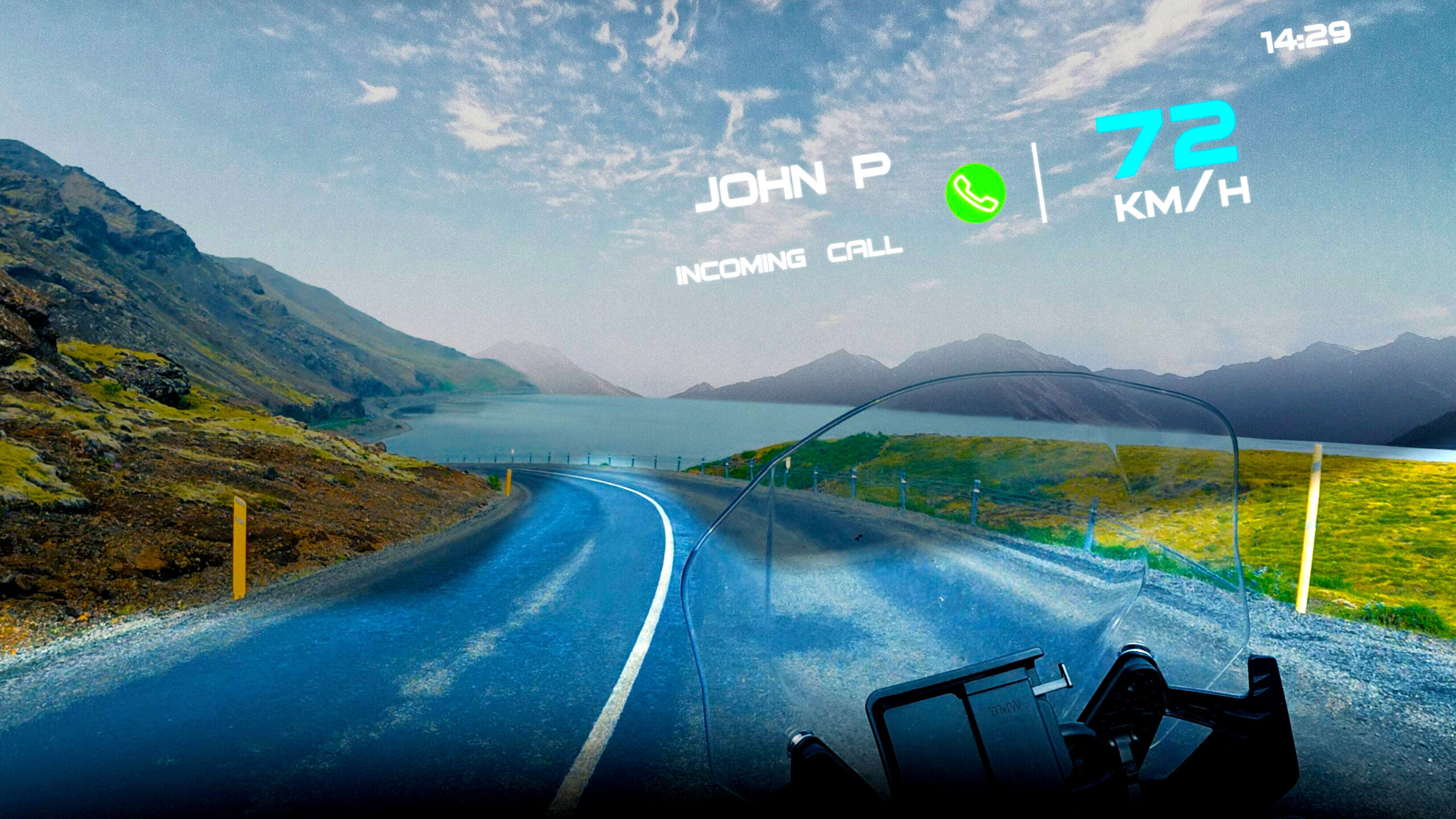 Shoei’s AR Helmet Turns Every Biker Into Iron Man