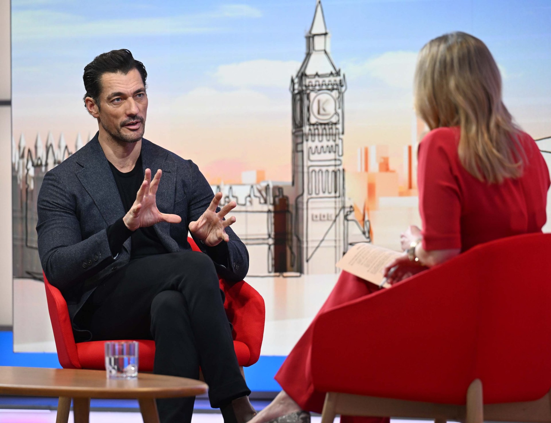 David Gandy criticises dad in Peppa Pig cartoon