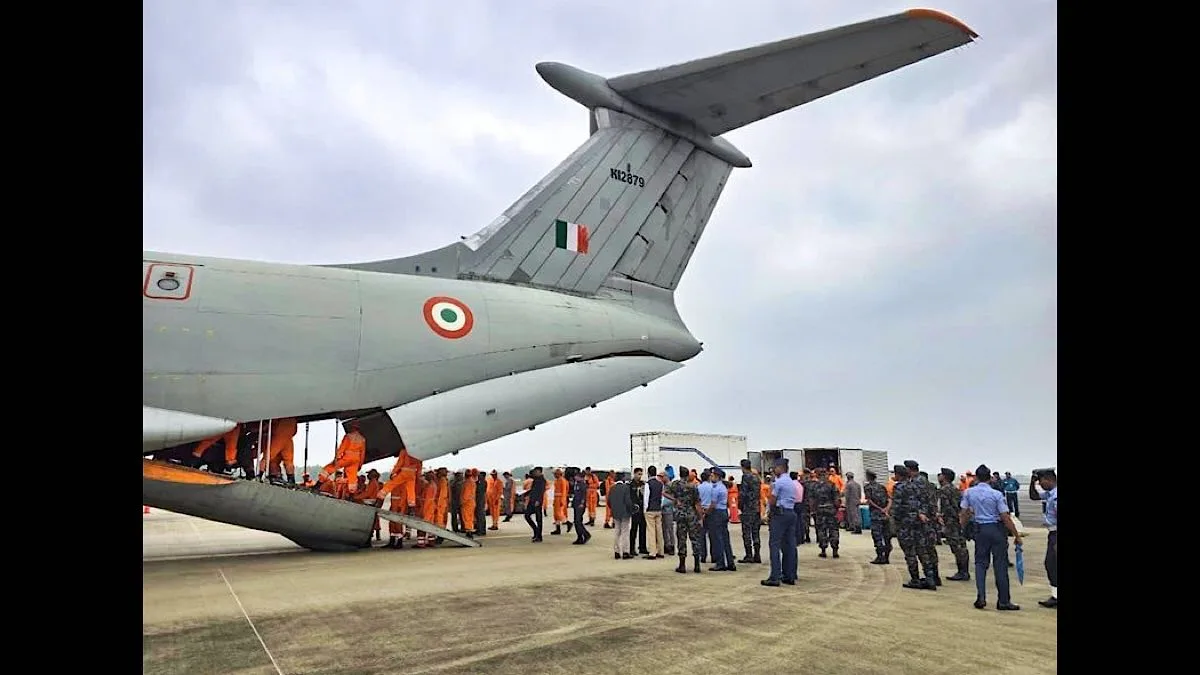 Op Sagar Bandhu: IAF airlifts NDRF teams from Pune to rescue Sri Lankan citizens amid cyclone ...