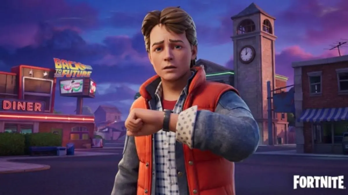 First Look at Marty McFly and the DeLorean for Chapter 7 in ‘Fortnite ...