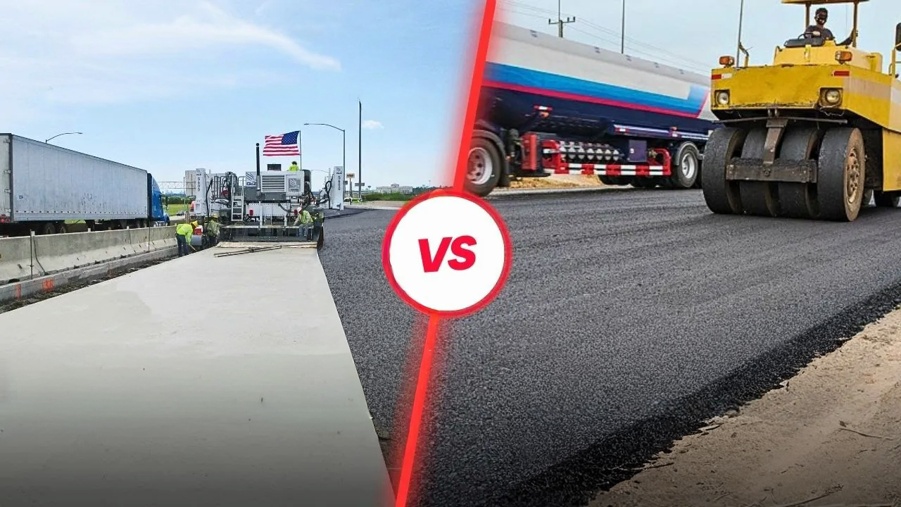 Concrete Road vs Asphalt Road: The Great Debate!