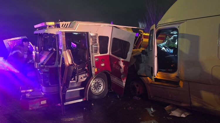 Major crash on Eastex Freeway sends four Houston firefighters to the ...