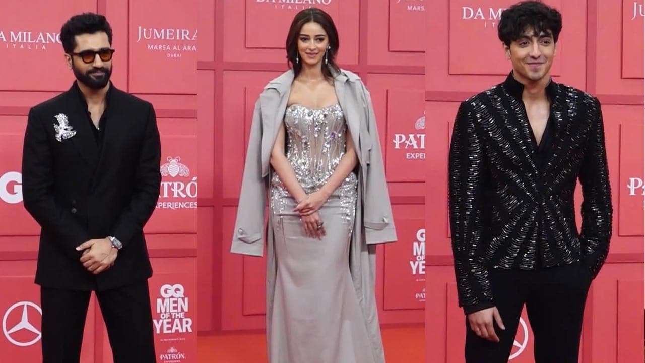 Vicky Kaushal, Ananya & Ahaan Panday Shine At GQ MOTY 2025