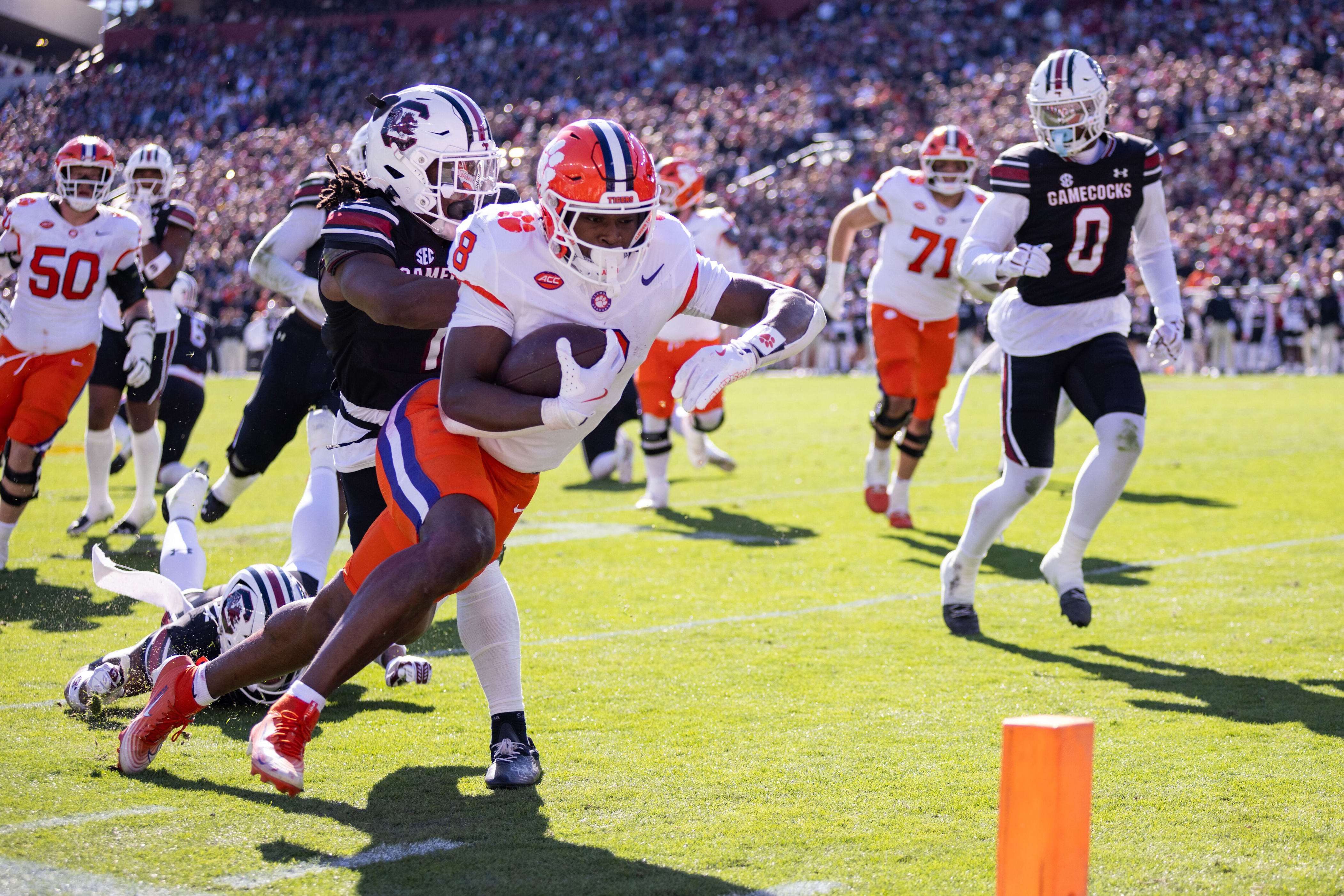 South Carolina loses sixth straight Palmetto Bowl at Williams-Brice ...