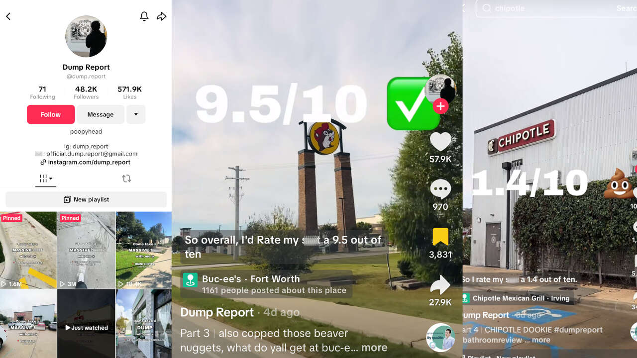 Buc-ees gets 'dump report' bathroom review