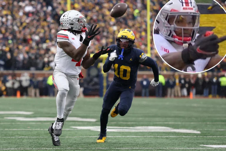 Ohio State’s Jeremiah Smith flips off Michigan fans in photo shared ...