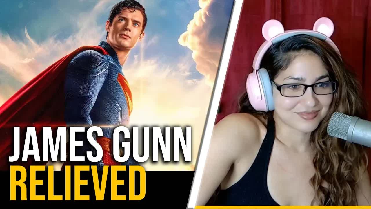 James Gunn admits relief over Superman box office numbers