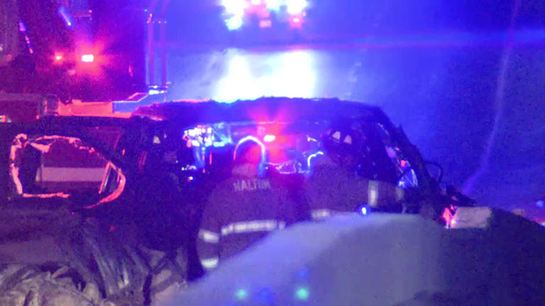 1 dead after fiery wrong-way collision in Richland Hills