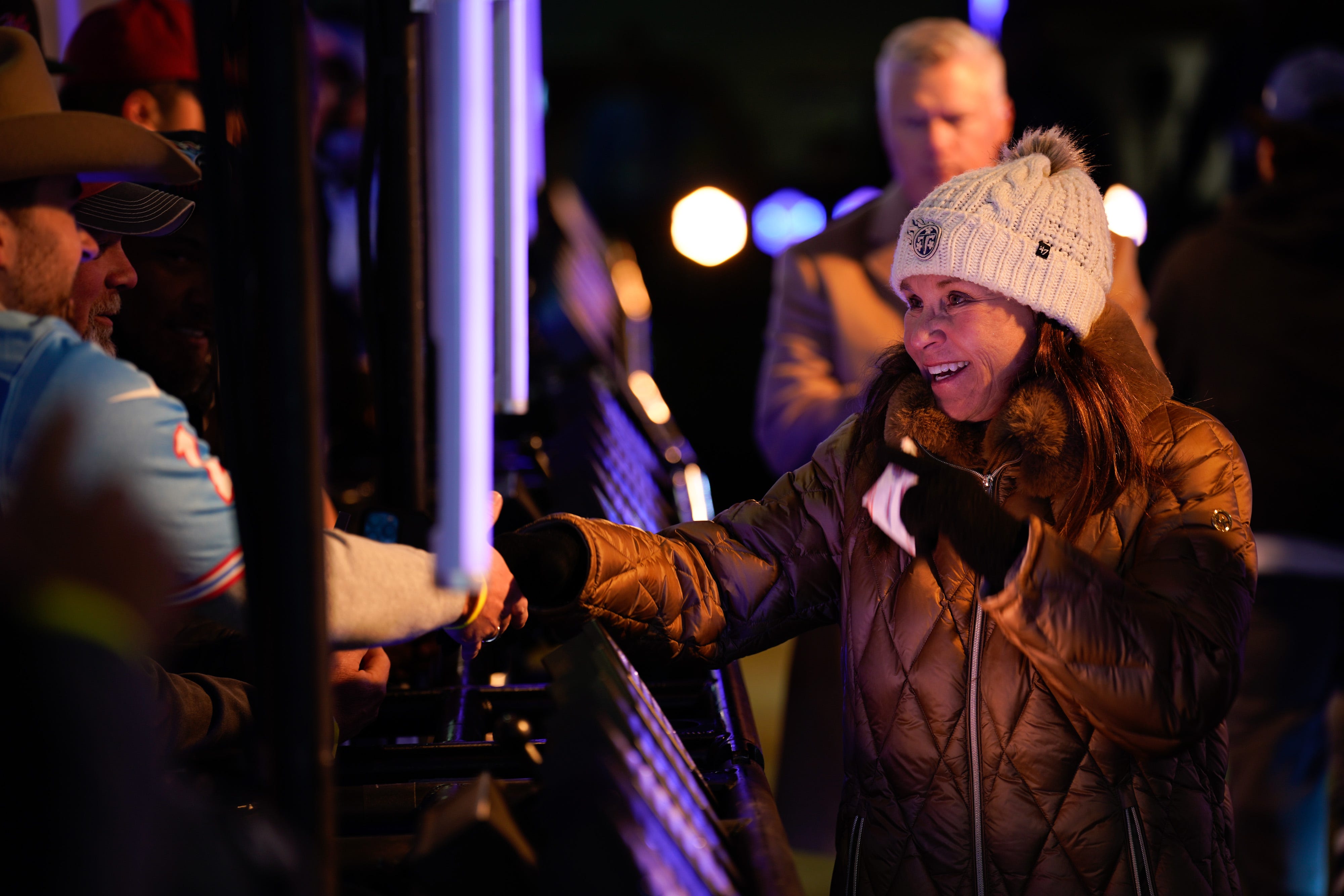 Amy Adams Strunk releases statement about Titans coaching hire