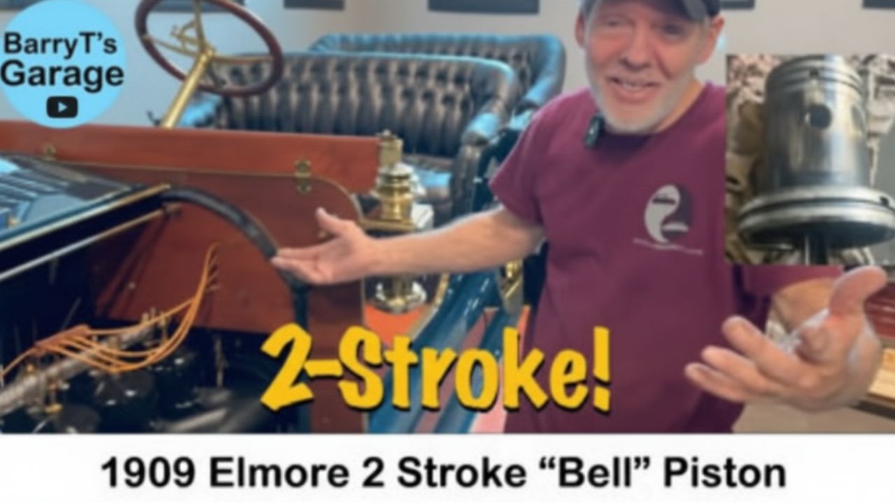 1909 Elmore 2-Stroke Engine Demonstration with Andy Kinworthy