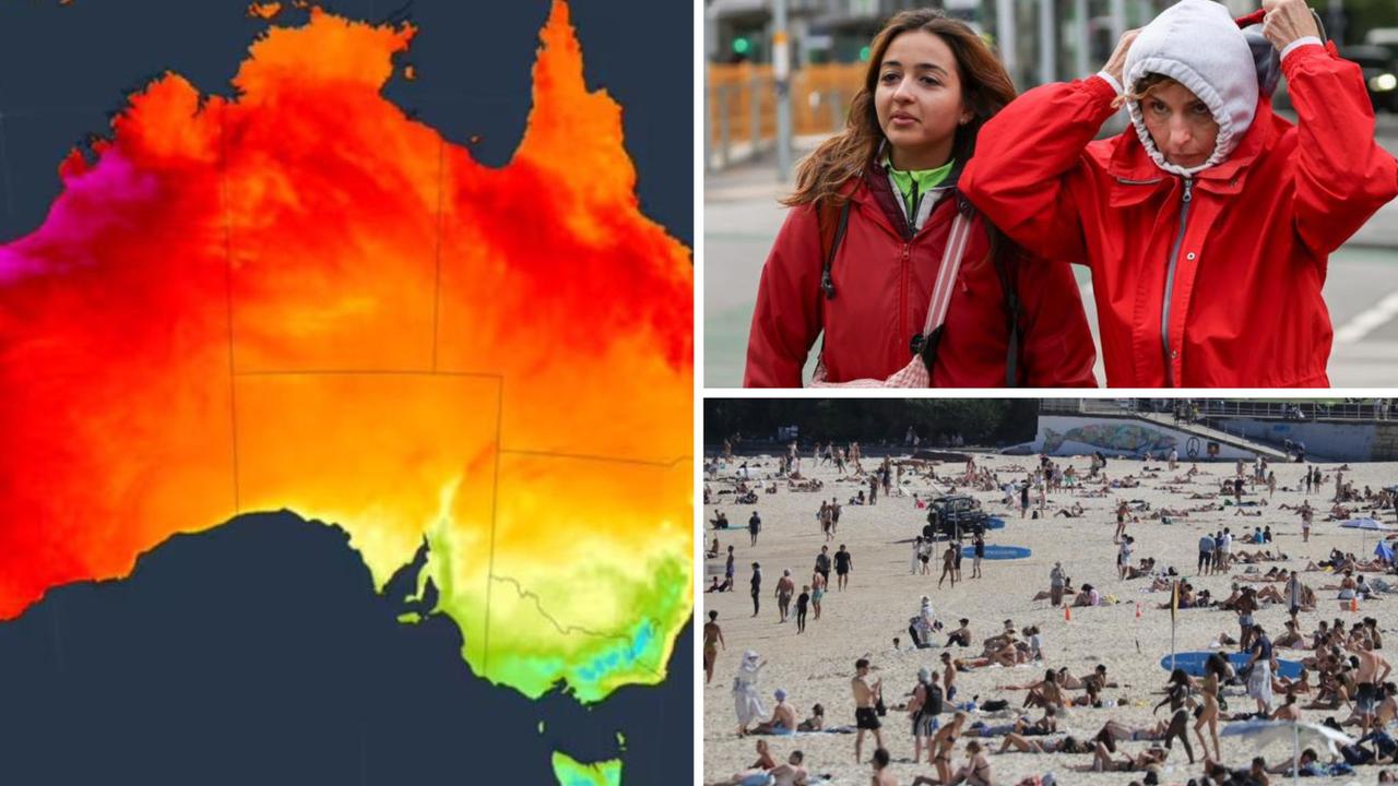 Heatwave, icy blast splits Australia