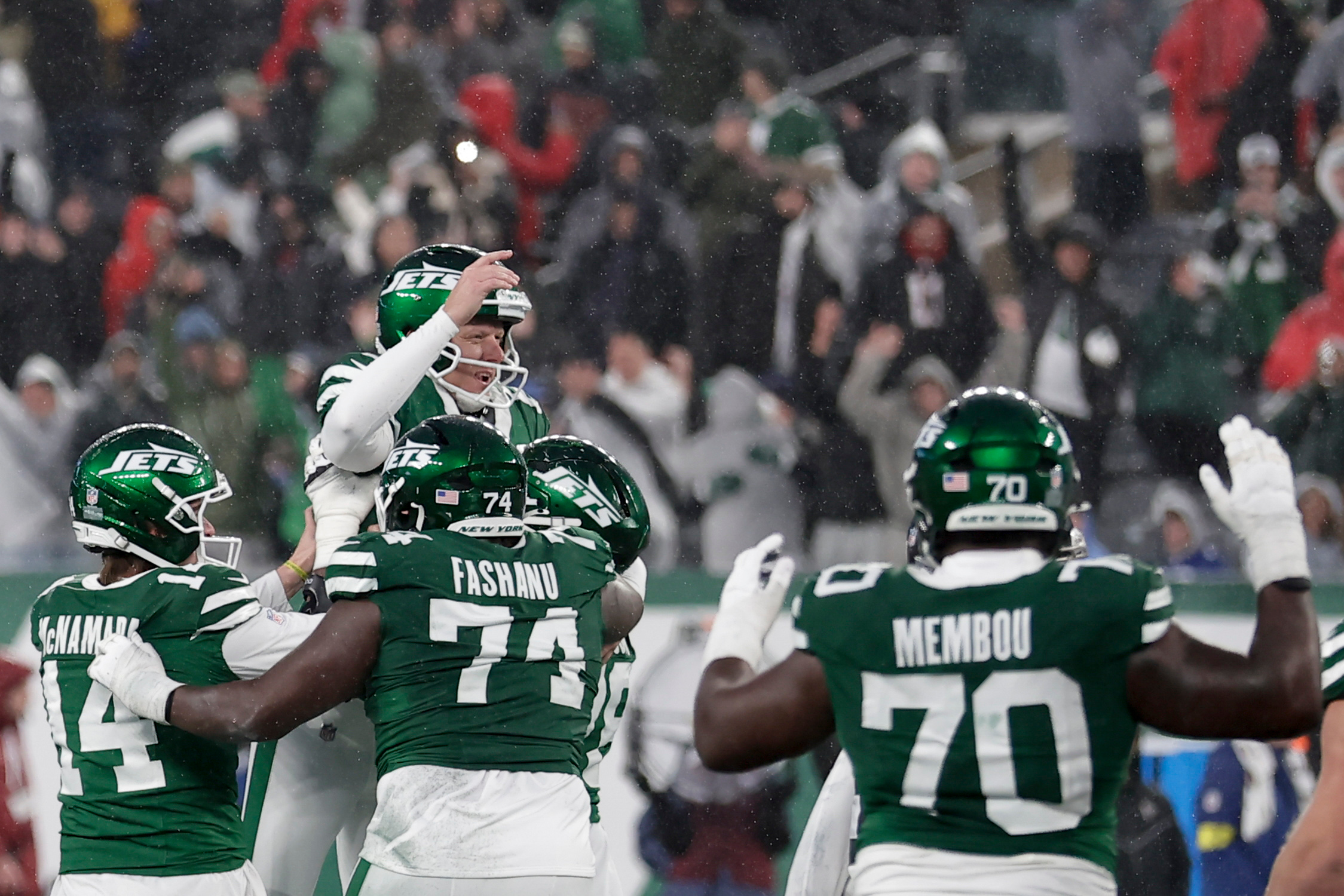 Nick Folk's 56-yard field goal on final play lifts Jets to 27-24 win ...