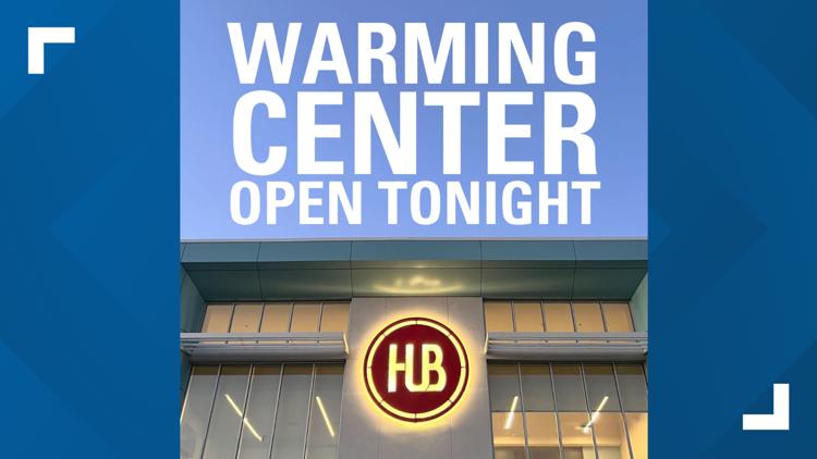 Warming center open tonight