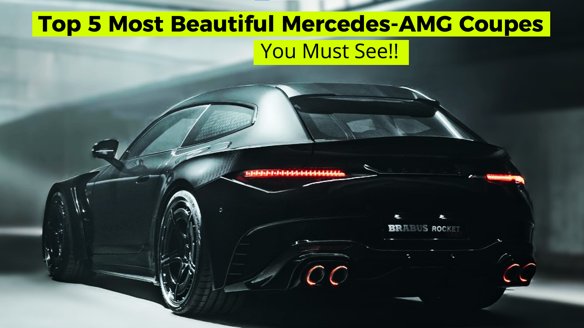 Top 5 Most Beautiful Mercedes-AMG Cars You Can Ride on 2026!