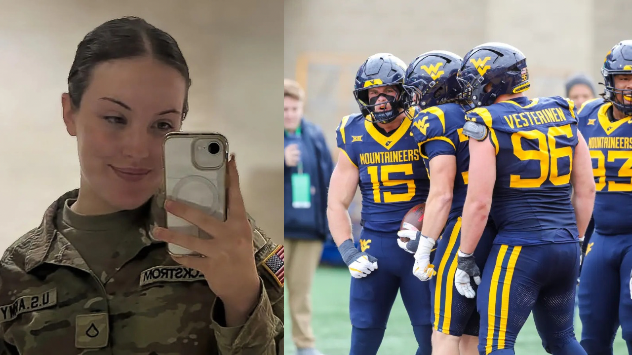 West Virginia University football fans honor Sarah Beckstrom and Andrew ...