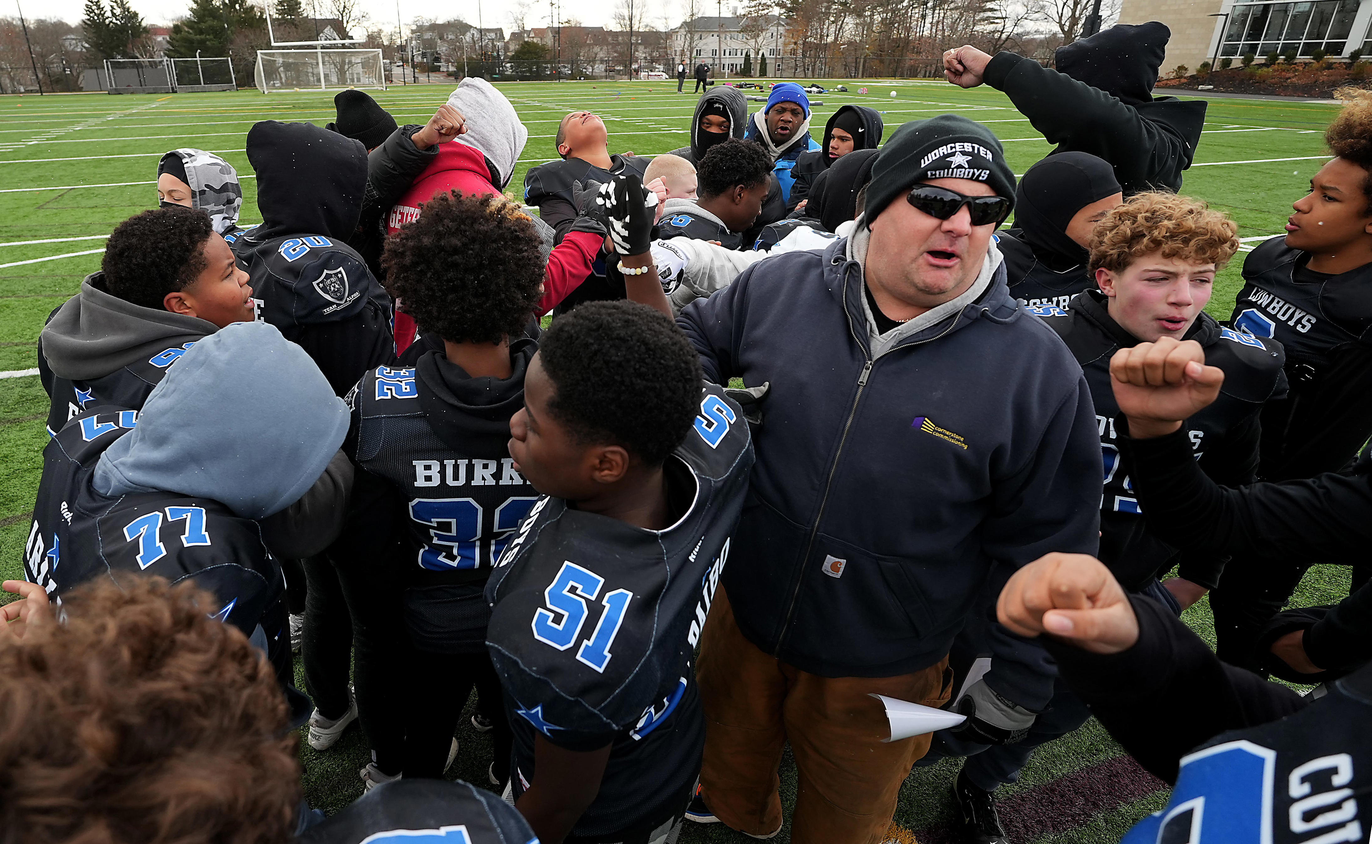 Worcester Cowboys 12U football team prepares for AYF National Championship