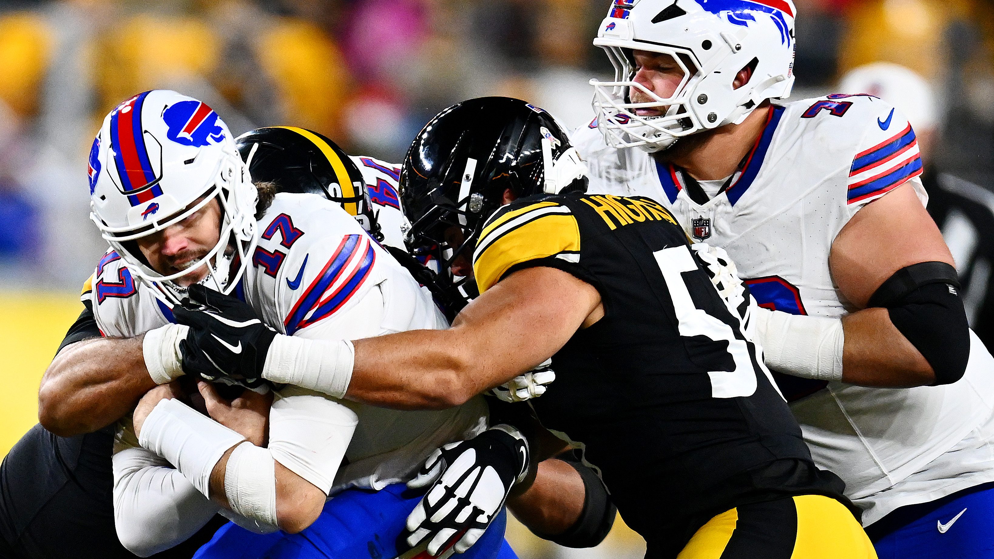 Steelers LB Could Face NFL Punishment for Controversial Hit on Josh Allen