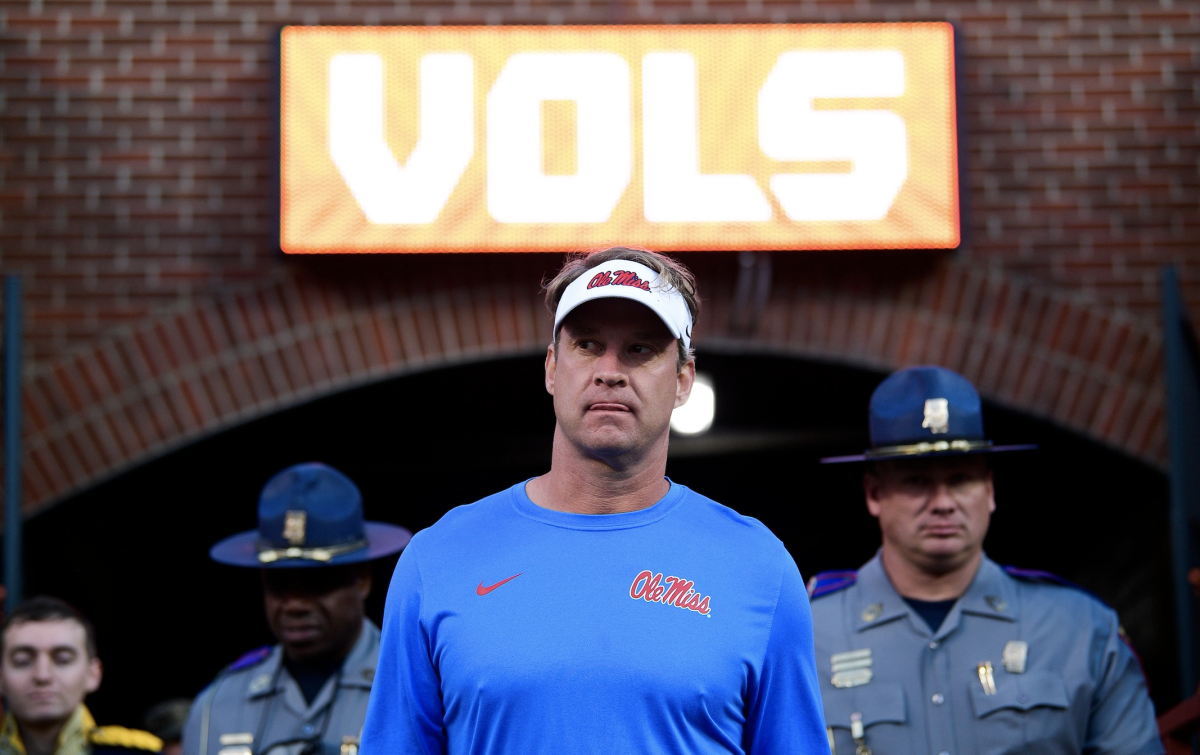 Lane Kiffin references the Tennessee Vols while explaining why he's ...