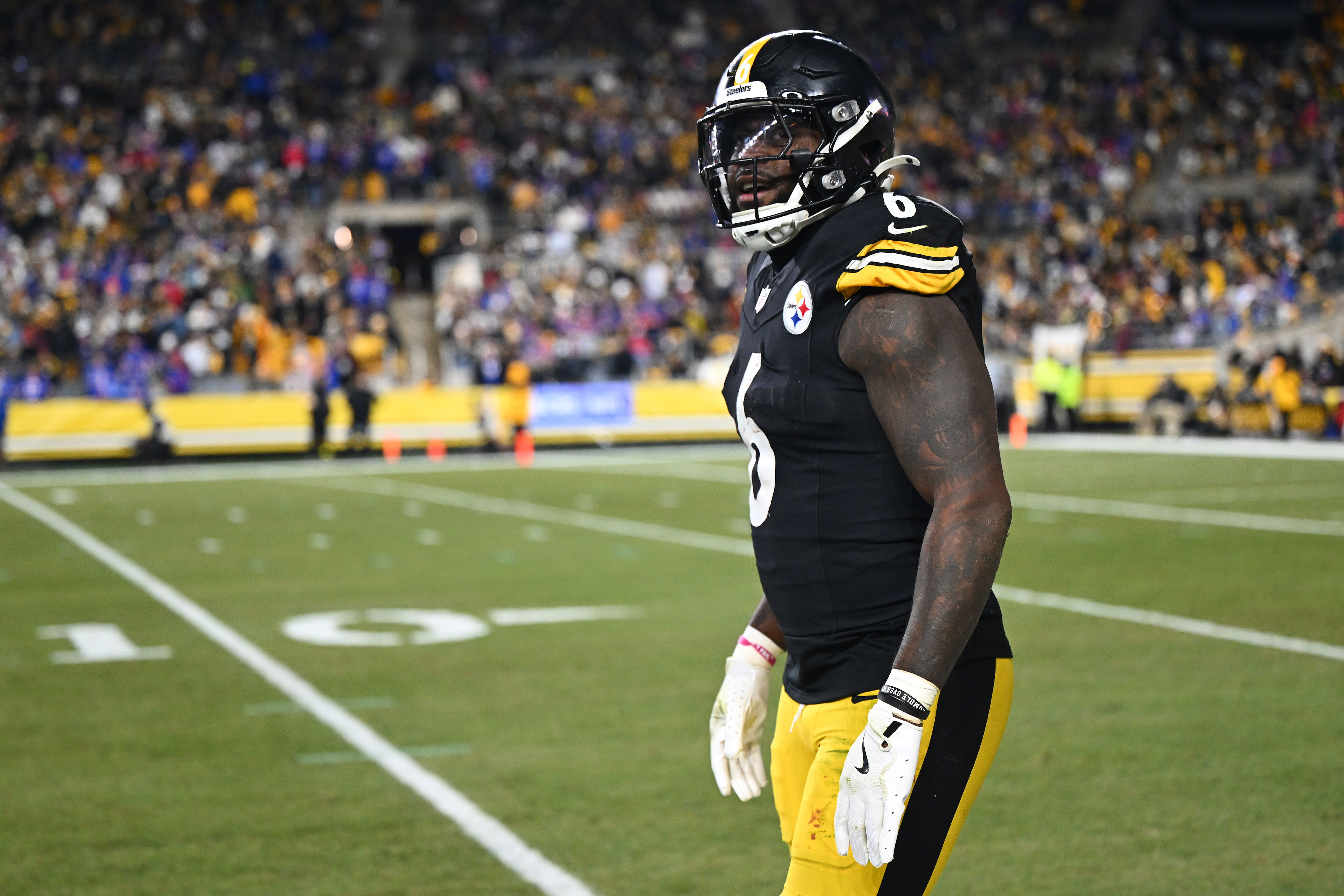 Patrick Queen injured vs. Bills