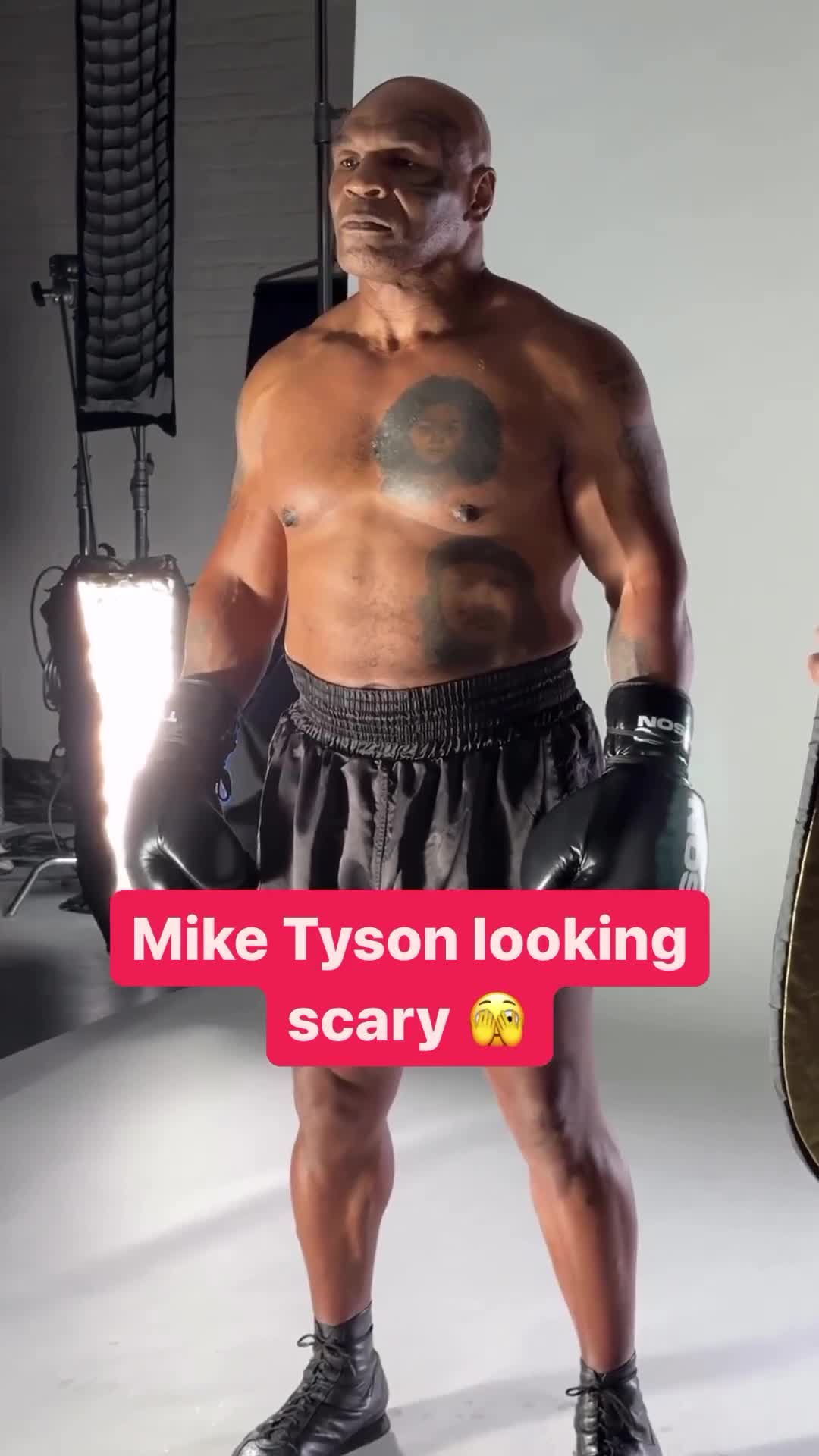 Iron Mike Tyson looking dangerous🫣