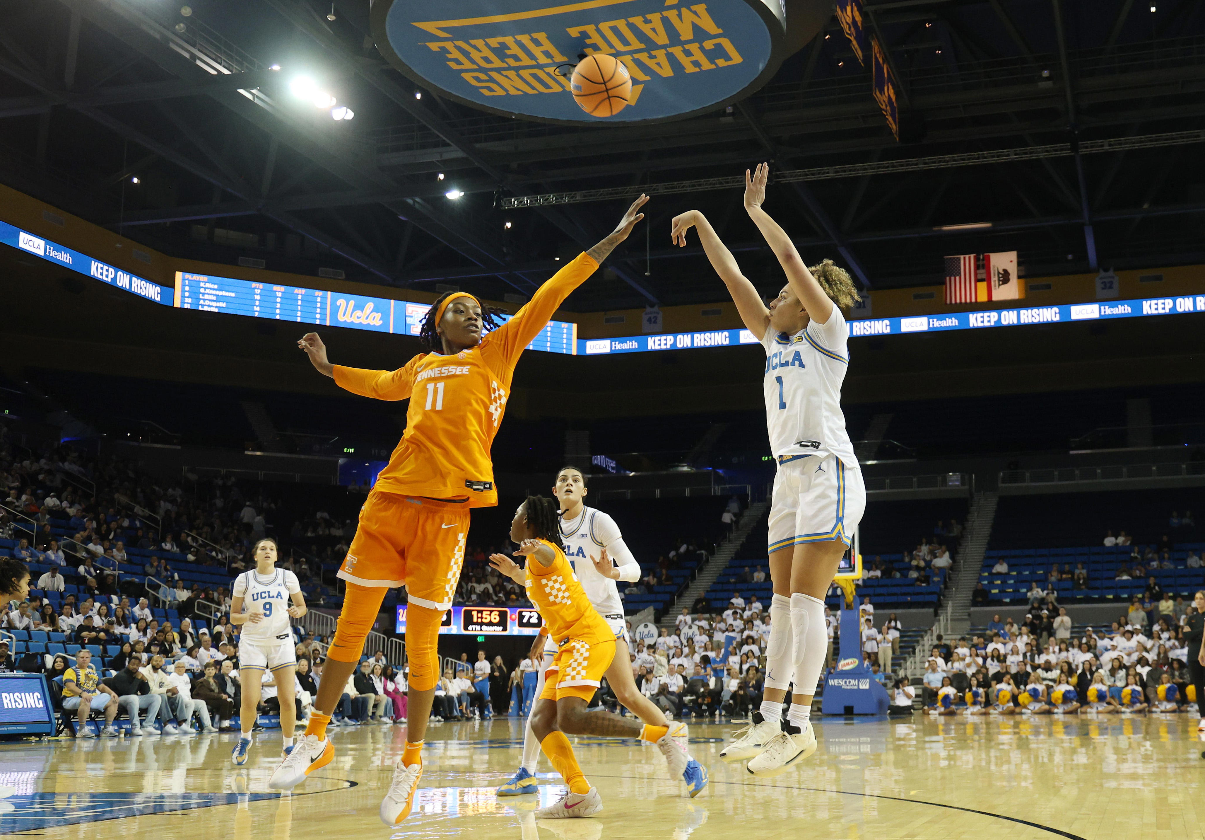 UCLA defeats Lady Vols in top 15 matchup
