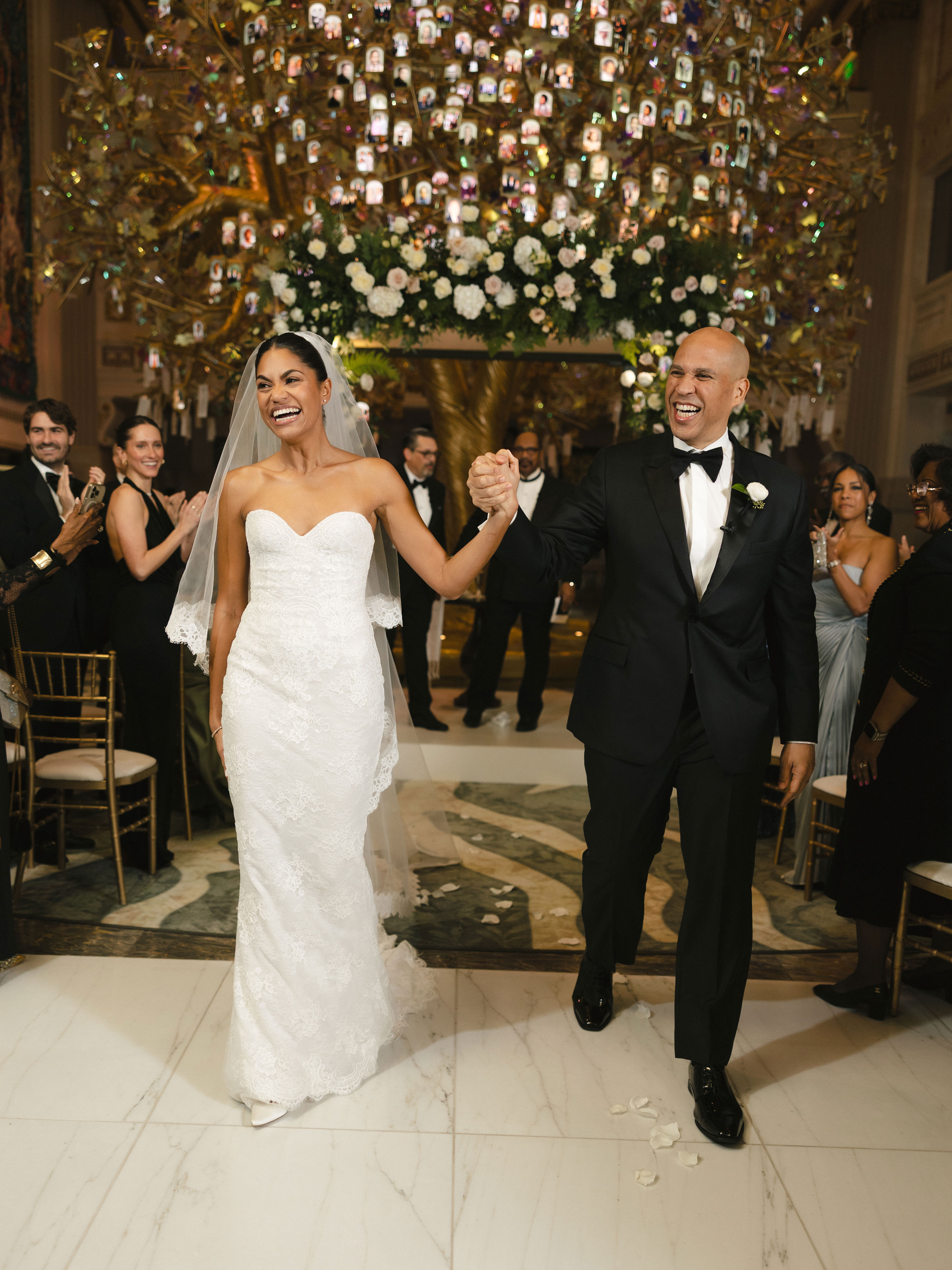 NJ Senator Cory Booker, 56, marries Alexis Lewis, 38, after 3-month engagement