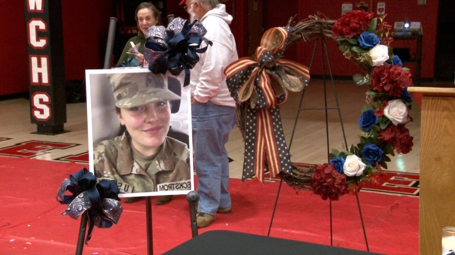 How the Webster County community is remembering Specialist Sarah Beckstrom