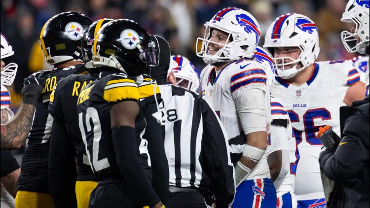 NFL announces fines for 2 Bills, 3 Steelers after Week 13 game