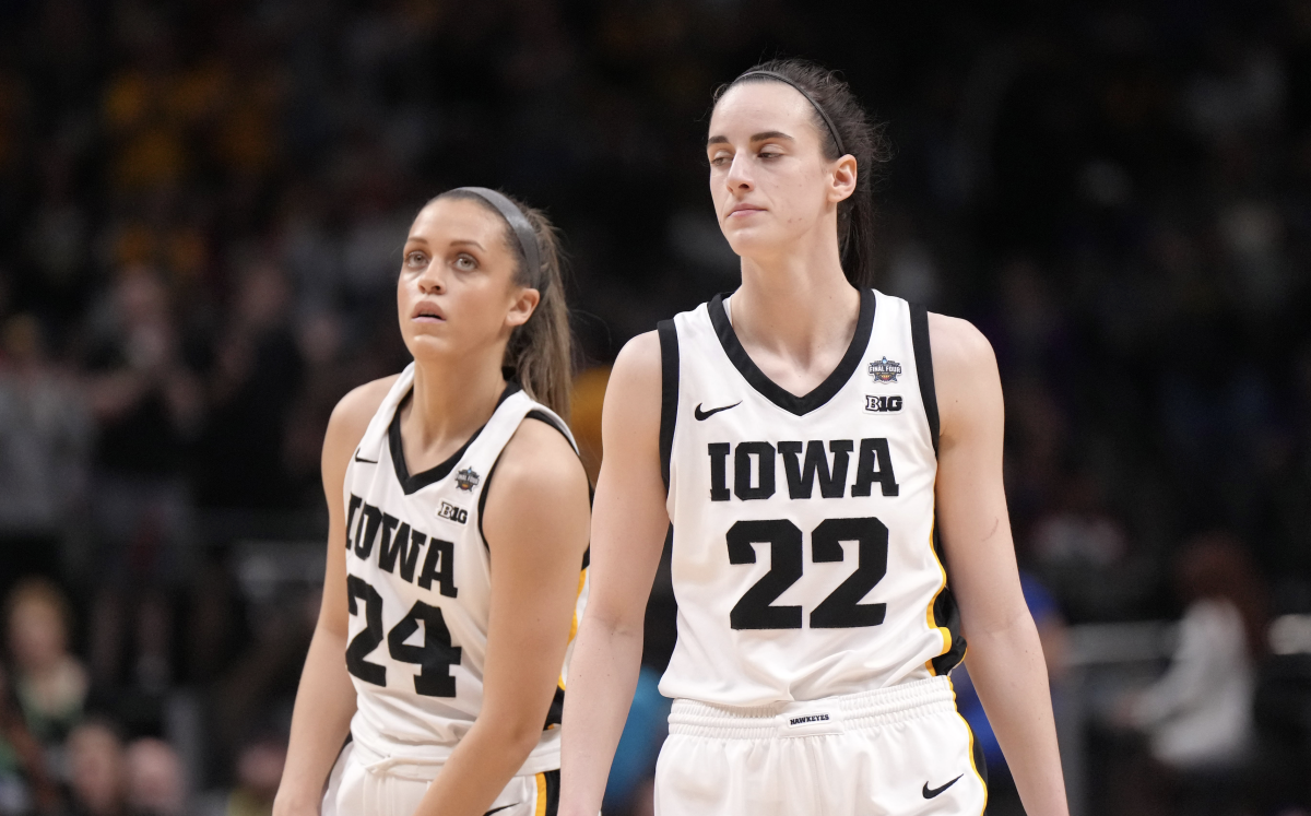 Indiana Fever star Caitlin Clark reacts to Gabbie Marshall's sad ...